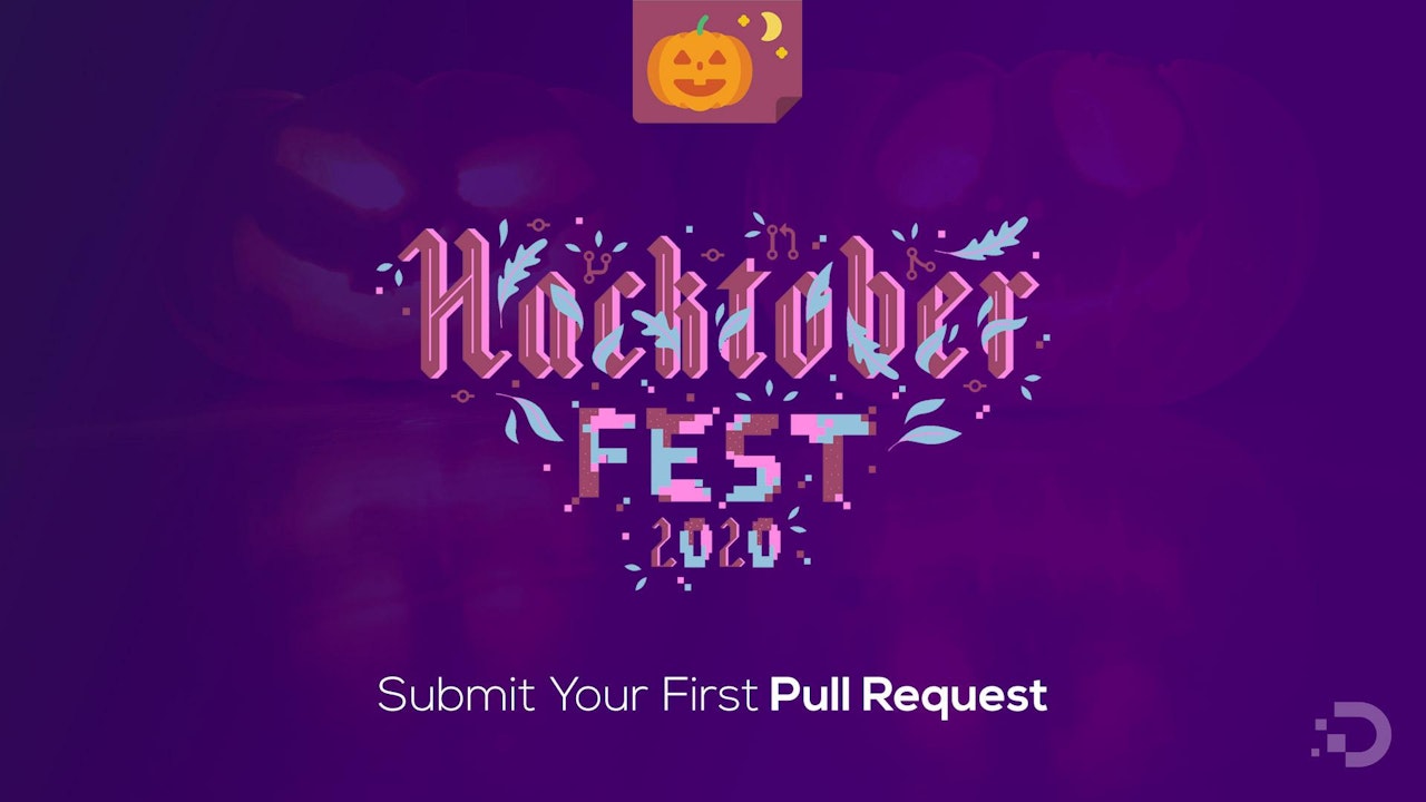 Hacktoberfest 2020 Submitting Your First Pull Request