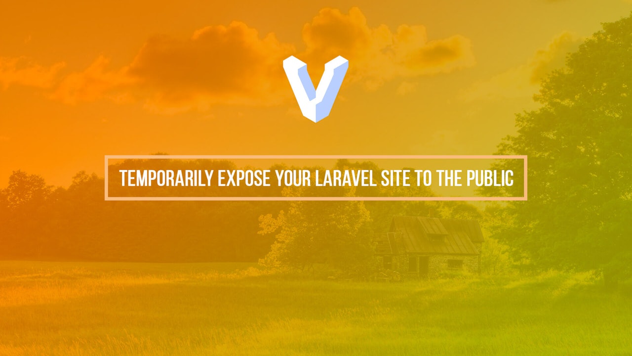 Temporarily expose your Laravel site to the public - DevDojo