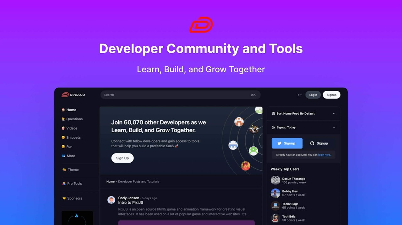Dev Community - DevDojo