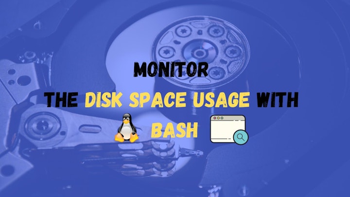 Monitor Disk Space Usage With Bash
