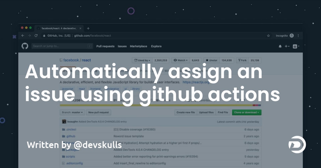 Automatically assign an issue using github actions - DevDojo