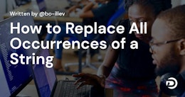 How To Replace All Occurrences Of A String With JavaScript