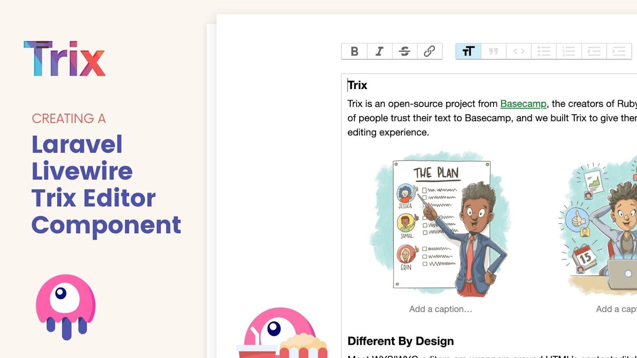Laravel Livewire Trix Editor Component - DevDojo