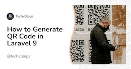How To Generate QR Code In Laravel 9