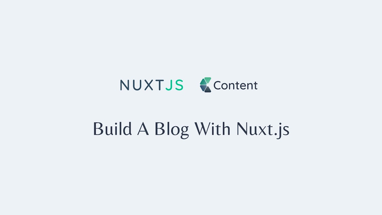 Build a blog with Nuxt.js - DevDojo