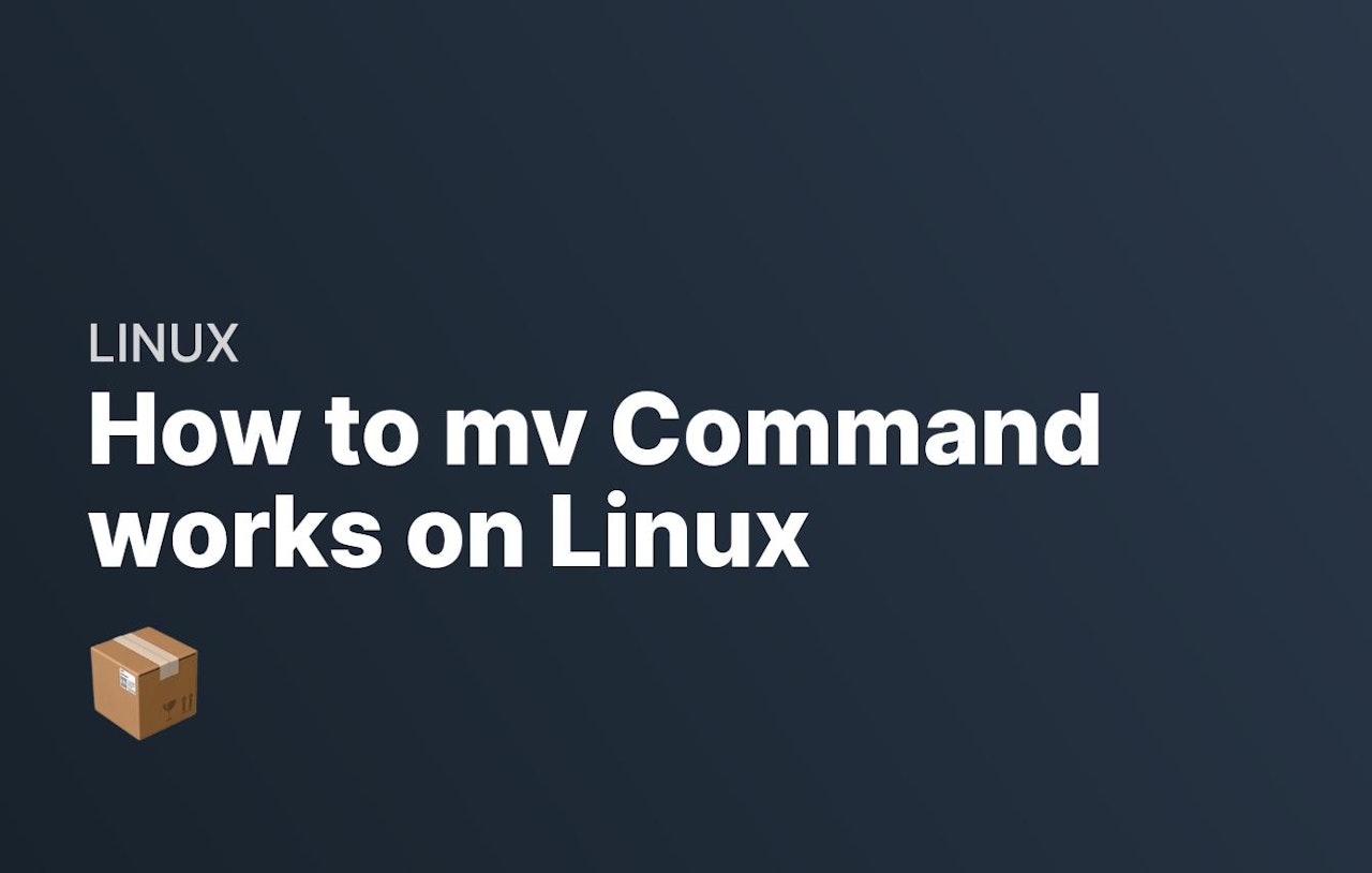 How the mv Command works on Linux - DevDojo