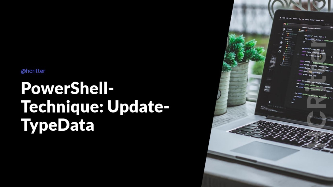 PowerShell-Technique: Update-TypeData - DevDojo