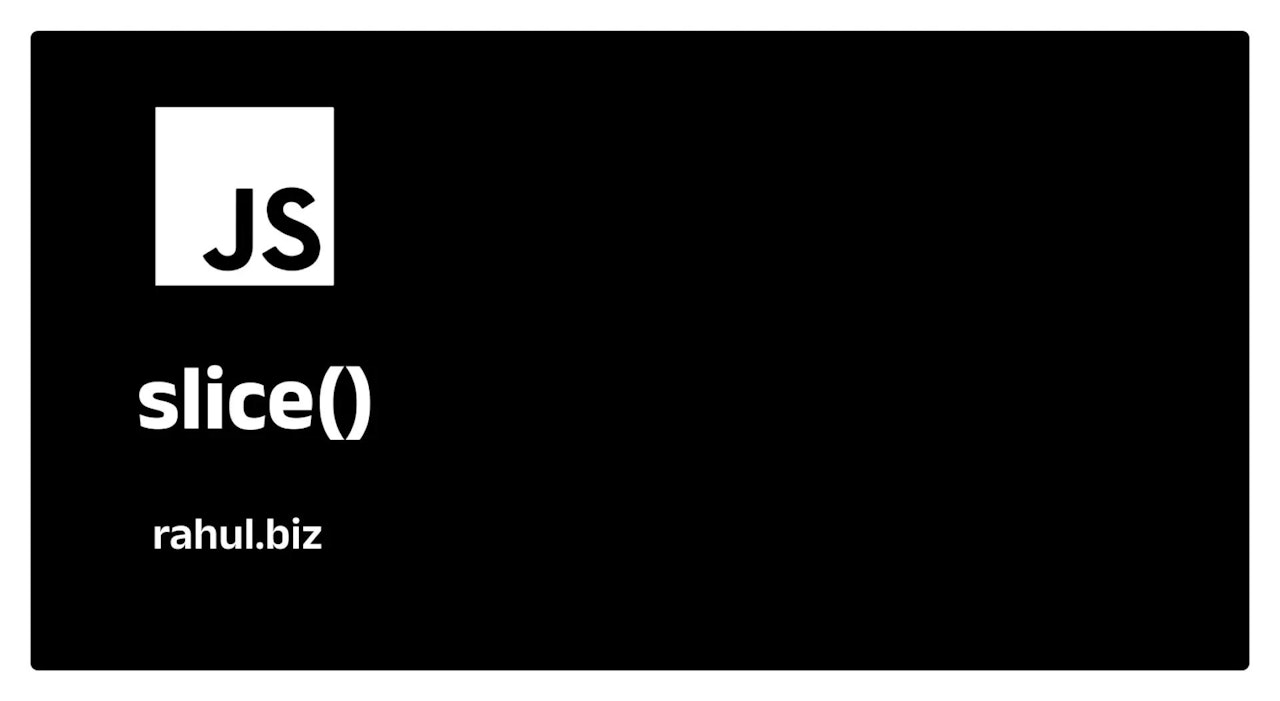What is Javascript Slice? Practical examples and guide - DevDojo