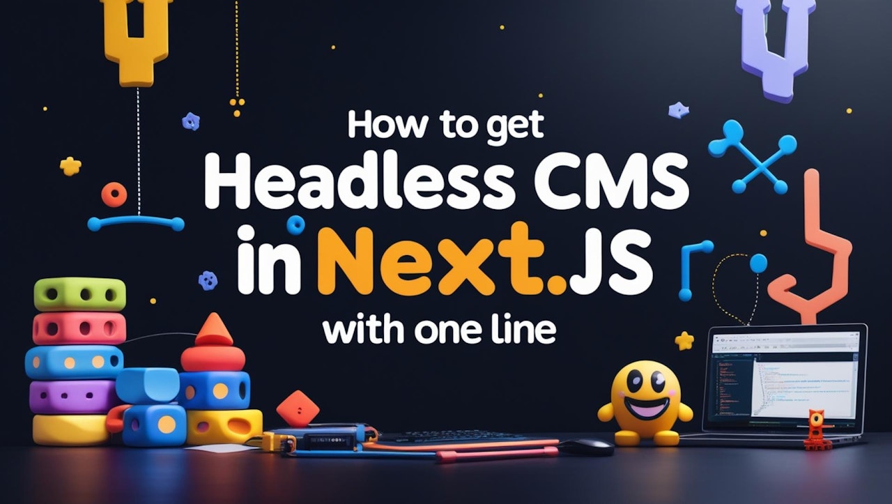 How to Get Headless CMS in Next.js with One Line - DevDojo