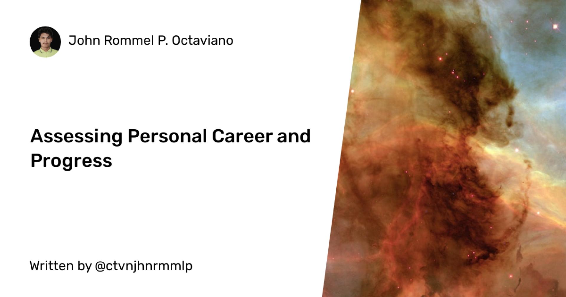 Assessing Personal Career and Progress - DevDojo