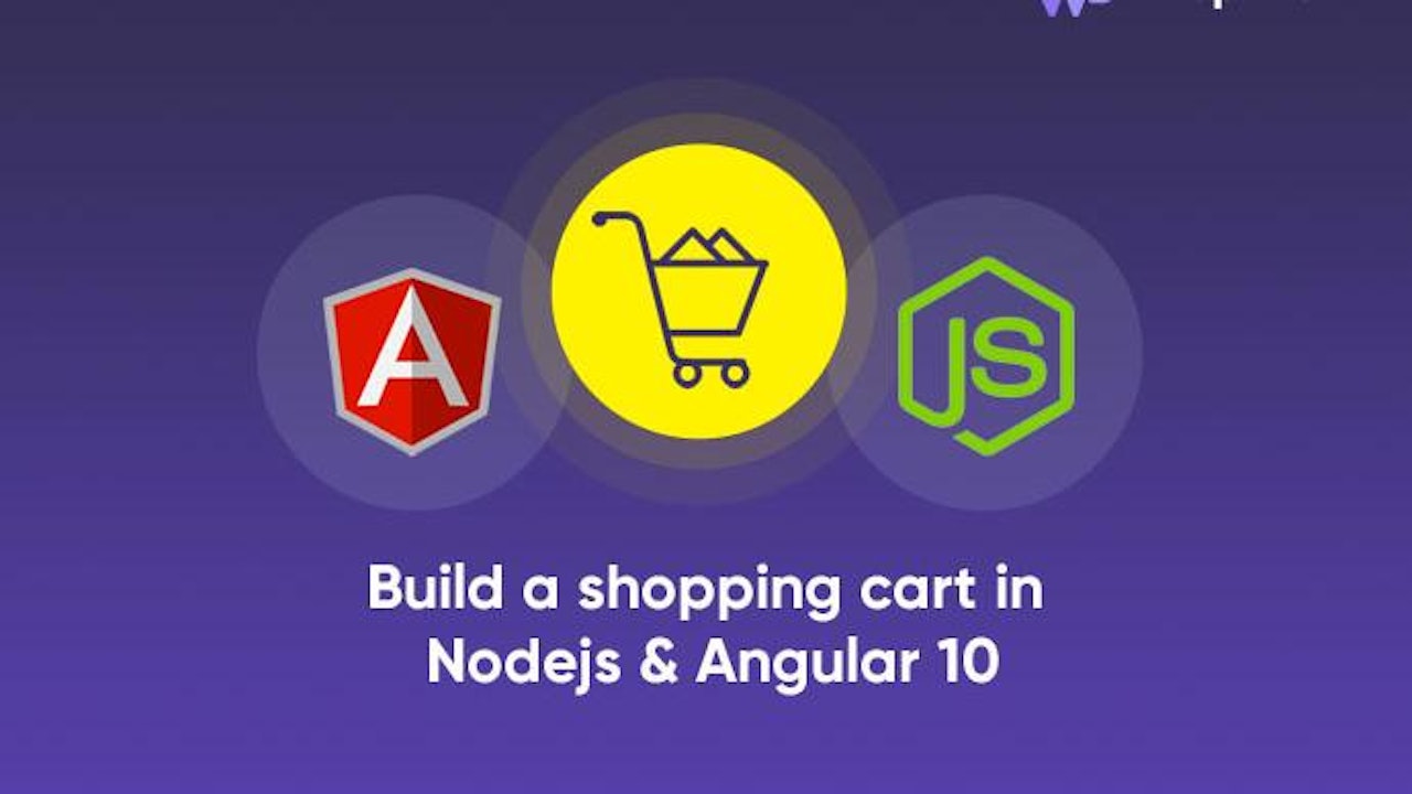 Build a shopping cart in Nodejs and Angular10