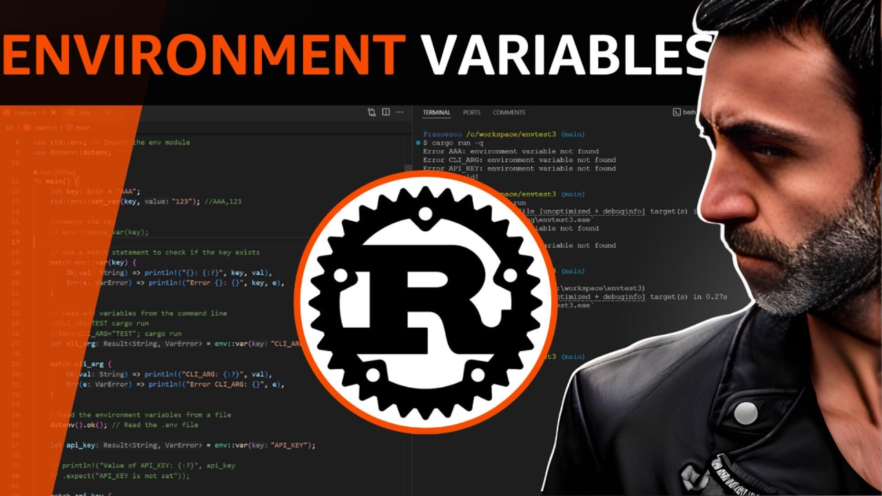 Environment Variables in Rust - DevDojo